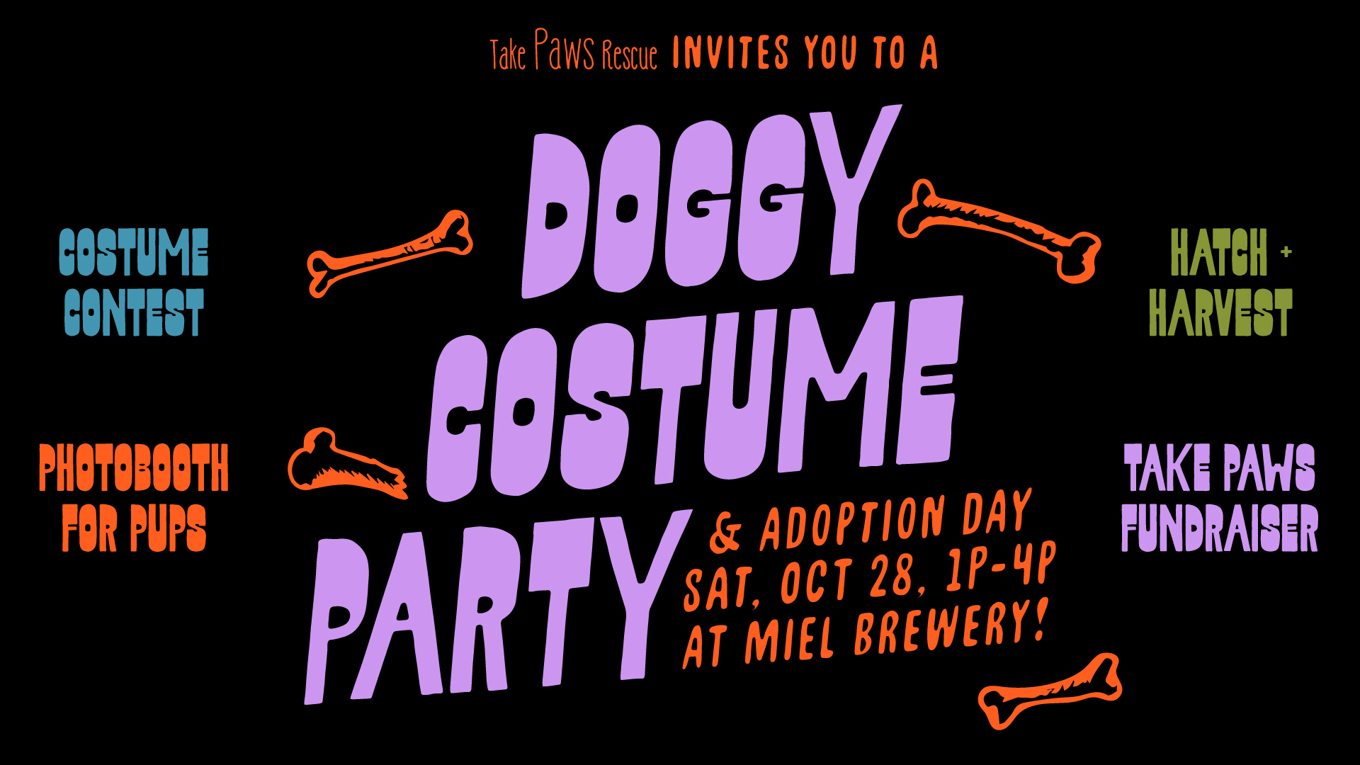 Doggy Costume Party and Adoption Day with Take Paws Rescue | Events ...